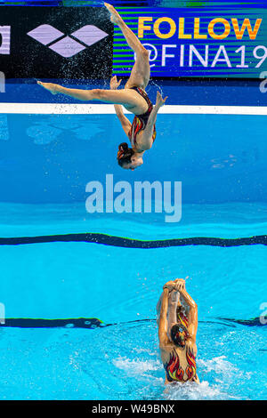 RUS - Russian Federation, ARKHIPOVSKAIA Anastasiia CHIGIREVA Vlada ...