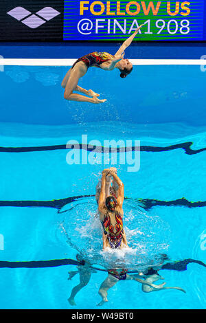 RUS - Russian Federation, ARKHIPOVSKAIA Anastasiia CHIGIREVA Vlada ...