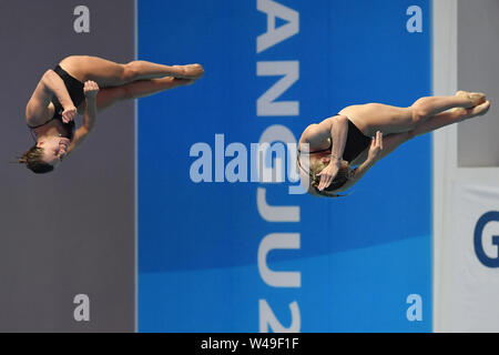 Grace Reid, Katherine Torrence GBR Great Britain Gwangju South Korea 15 ...