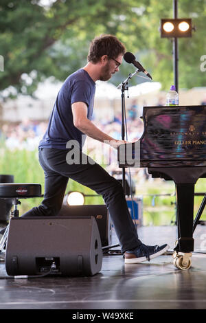 American singer-songwriter Ben Folds poses for a photograph during an ...