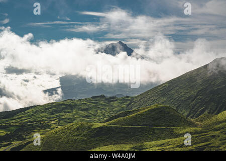 Lanscape near EN3 longitudinal road northeast of Mount Pico and the ...