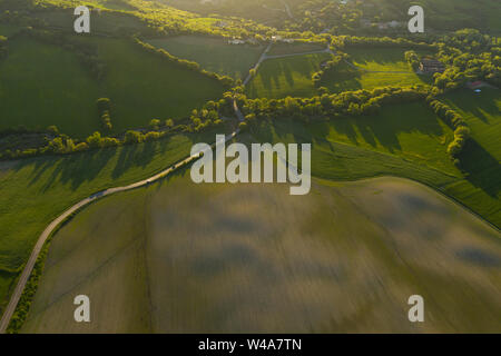 Beautiful landscape of Val D'orcia, Italy Stock Photo - Alamy