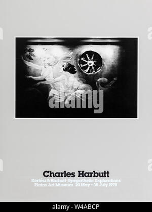 vintage advertising posters at the museum of design in Copenhagen Stock ...