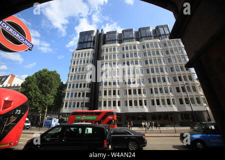 The Standard Hotel Kings Cross London on Euston Road, opened 2019 ...