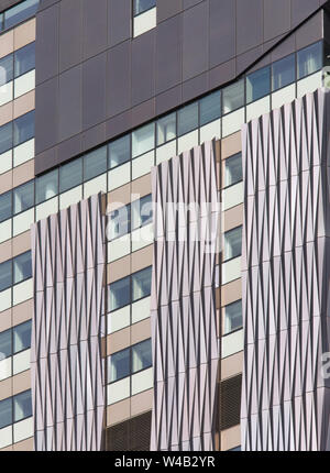 Guy's Hospital tower cladding Stock Photo - Alamy