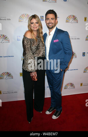 Mischa Barton, Jonathan Bennett at the Flaunt It Awards, Los Angeles ...