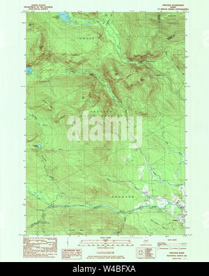 Andover, Maine, map 1984, 1:24000, United States of America by Timeless ...