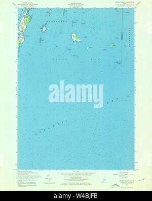 Bailey Island, Maine, map 1957, 1:24000, United States of America by ...