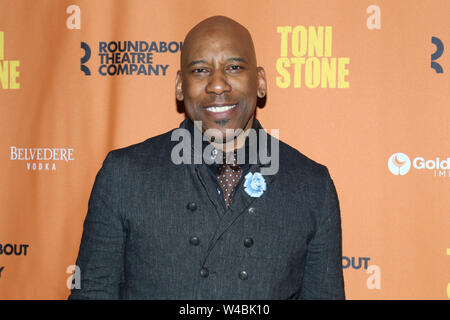 Opening night party for the play Toni Stone at the Laura Pels Theatre ...