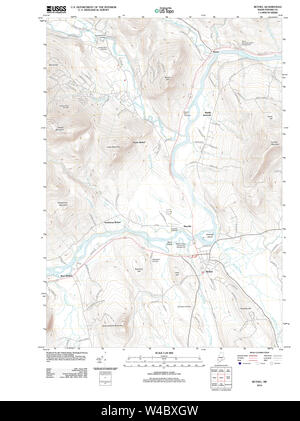Maine USGS Historical Map Bethel 807789 1970 24000 Restoration Stock ...