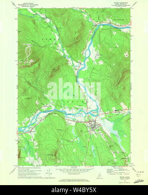 Maine USGS Historical Map Bethel 807379 1914 62500 Restoration Stock ...