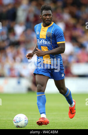 Shrewsbury Town's Aaron Pierre Stock Photo - Alamy