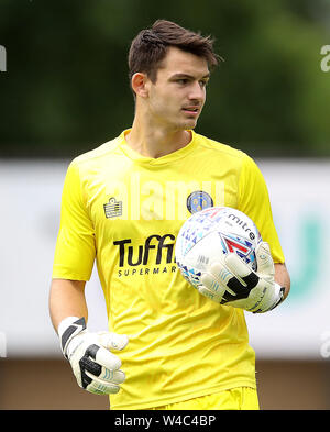 Shrewsbury Town goalkeeper Max O'Leary Stock Photo - Alamy