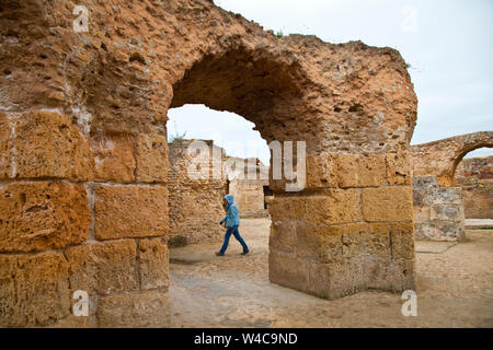 Termas de Antonino, Cartago, Tunez, Africa Stock Photo - Alamy