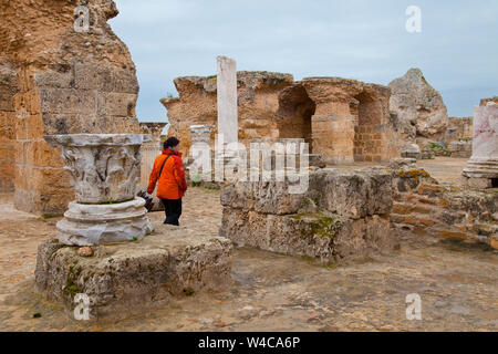 Termas de Antonino, Cartago, Tunez, Africa Stock Photo - Alamy