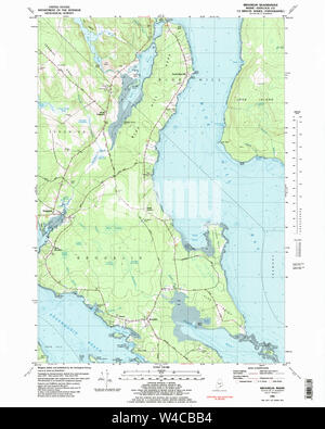 Brooklin, Maine, map 1981, 1:24000, United States of America by ...