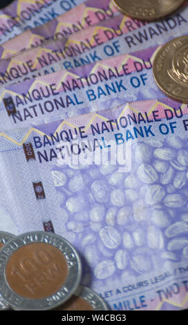 Rwandan Francs, the official currency of Rwanda Stock Photo - Alamy