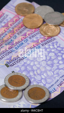Rwandan Francs, the official currency of Rwanda Stock Photo - Alamy