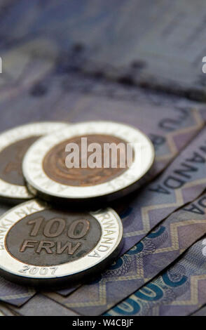 Rwandan Francs, the official currency of Rwanda Stock Photo - Alamy