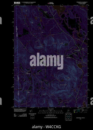 Maine USGS Historical Map Brownfield 806559 1964 24000 Restoration ...