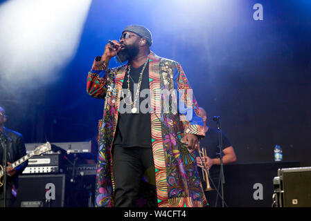 James Poyser of The Roots and Jimmy Fallon at a book signing for his ...
