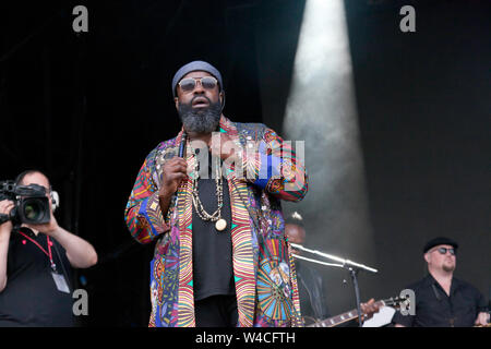 James Poyser of The Roots and Jimmy Fallon at a book signing for his ...