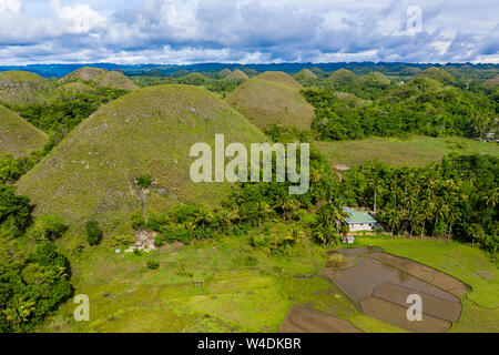 Chocolate Hills, conical hills in tropical limestone karst, Carmen ...