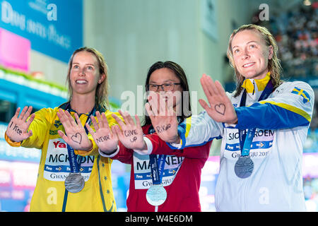 SJOESTROEM Sarah SWE Sweden Gold Medal Gwangju South Korea 27/07/2019 ...