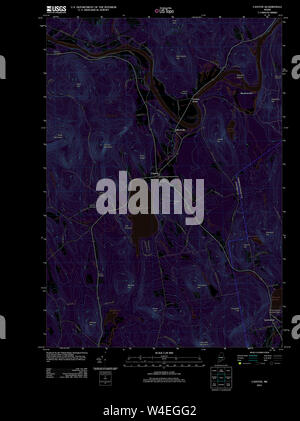 Maine USGS Historical Map Canton 806583 1967 24000 Restoration Stock ...