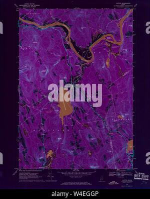 Maine USGS Historical Map Canton 104995 1967 24000 Inversion ...