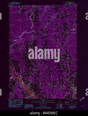 Clinton, Maine, map 1982, 1:24000, United States of America by Timeless ...