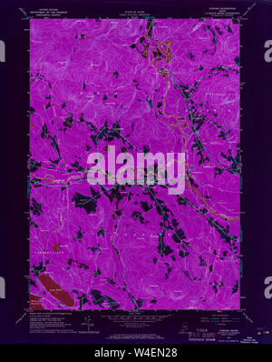 Maine USGS Historical Map Cornish 806618 1964 24000 Inversion ...