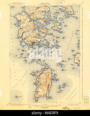 Deer Isle, Maine, map 1904, 1:62500, United States of America by ...
