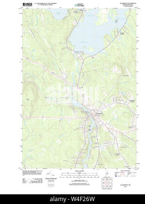 Maine USGS Historical Map Ellsworth 105113 1981 24000 Inversion ...