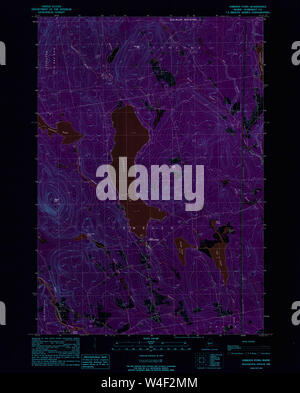 Maine USGS Historical Map Embden Pond 105114 1989 24000 Restoration ...