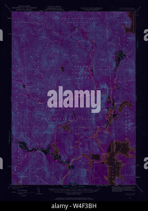 Maine USGS Historical Map Errol 306555 1930 62500 Restoration Stock ...