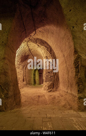 Italy Marche Osimo Piazza Dante caves Stock Photo - Alamy