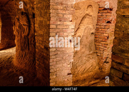 Italy, Marche, Osimo, Cantinone Caves Stock Photo - Alamy