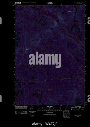 Maine USGS Historical Map Foley Pond 105142 1989 24000 Inversion ...