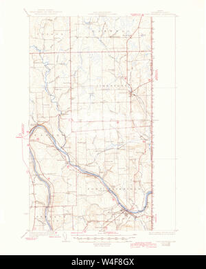 Maine USGS Historical Map Fort Fairfield 460402 1933 62500 Inversion ...