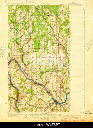 Maine USGS Historical Map Fort Fairfield 460402 1933 62500 Restoration ...