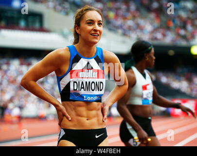 LONDON, ENGLAND - JULY 20: Emily Diamond of Great Britain competing in ...
