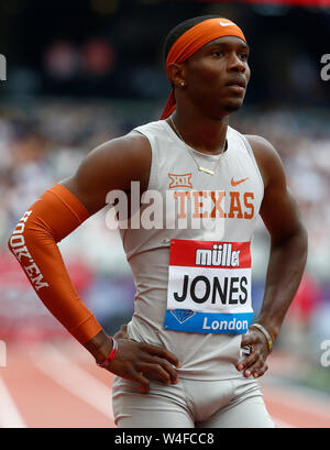 LONDON, ENGLAND - JULY 21: Jonathan Jones of Barbados compete’s in the ...