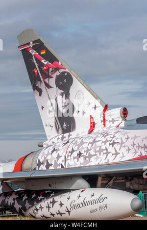 Eurofighter, German Air Force, with special livery "Ghost Tiger ...