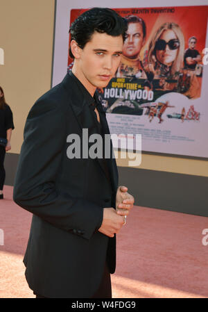 Austin Butler arrives at the ONCE UPON A TIME...IN HOLLYWOOD World ...