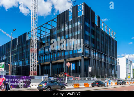 The Manchester Engineering Campus building under construction June 2019 ...