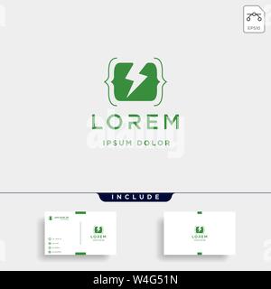 coding flash logo design vector programmer thunder symbol icon Stock ...