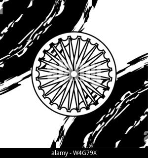 Ashoka Chakra symbol Stock Vector Image & Art - Alamy
