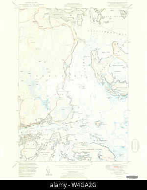 Maine USGS Historical Map Jonesport 460502 1951 24000 Inversion ...