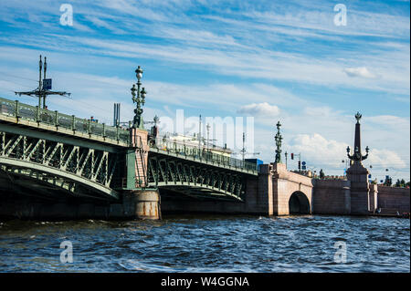 Trinity Bridge, St Petersburg, Russia Stock Photo - Alamy